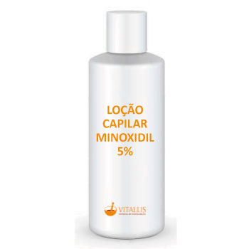 Minoxidil 5% Solução Capilar 100 ml - Vitallis Farmácia de Manipulação